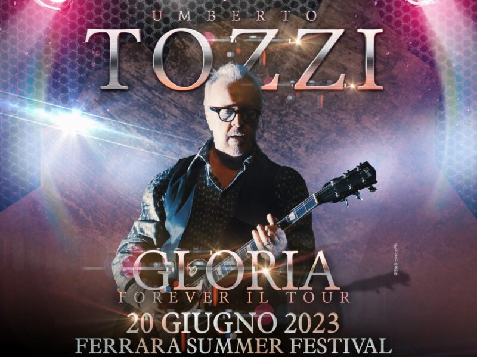 Umberto Tozzi in concerto al Ferrara Summer Festival 2023 - InFerrara