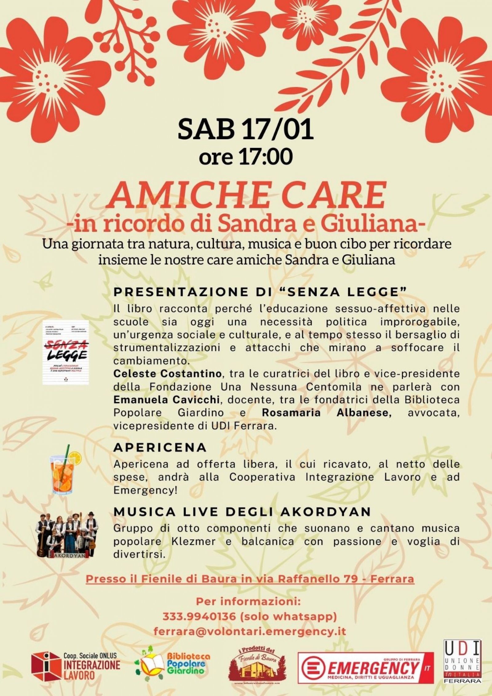 Amiche vere. In ricordo di Sandra e Giuliana – Biblioteca Popolare ...