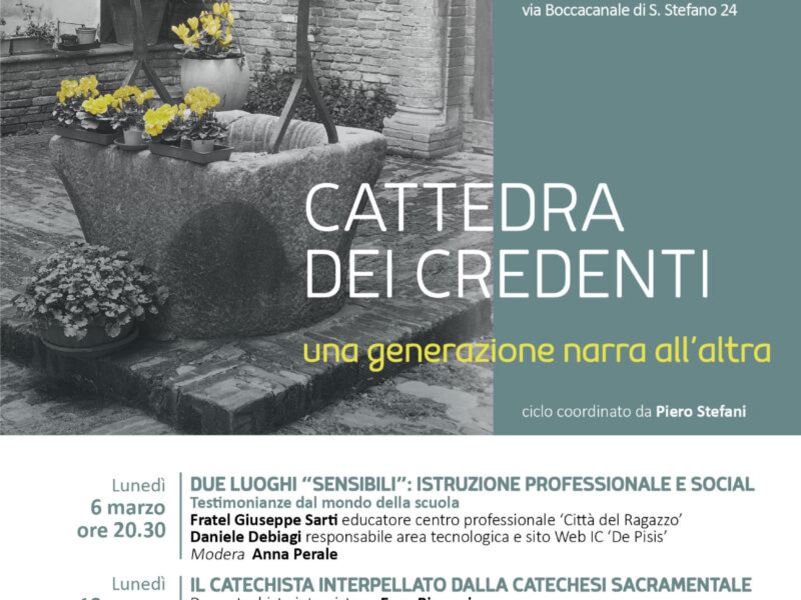 Cattedra dei credenti 2023: “Una generazione narra l’altra” - InFerrara