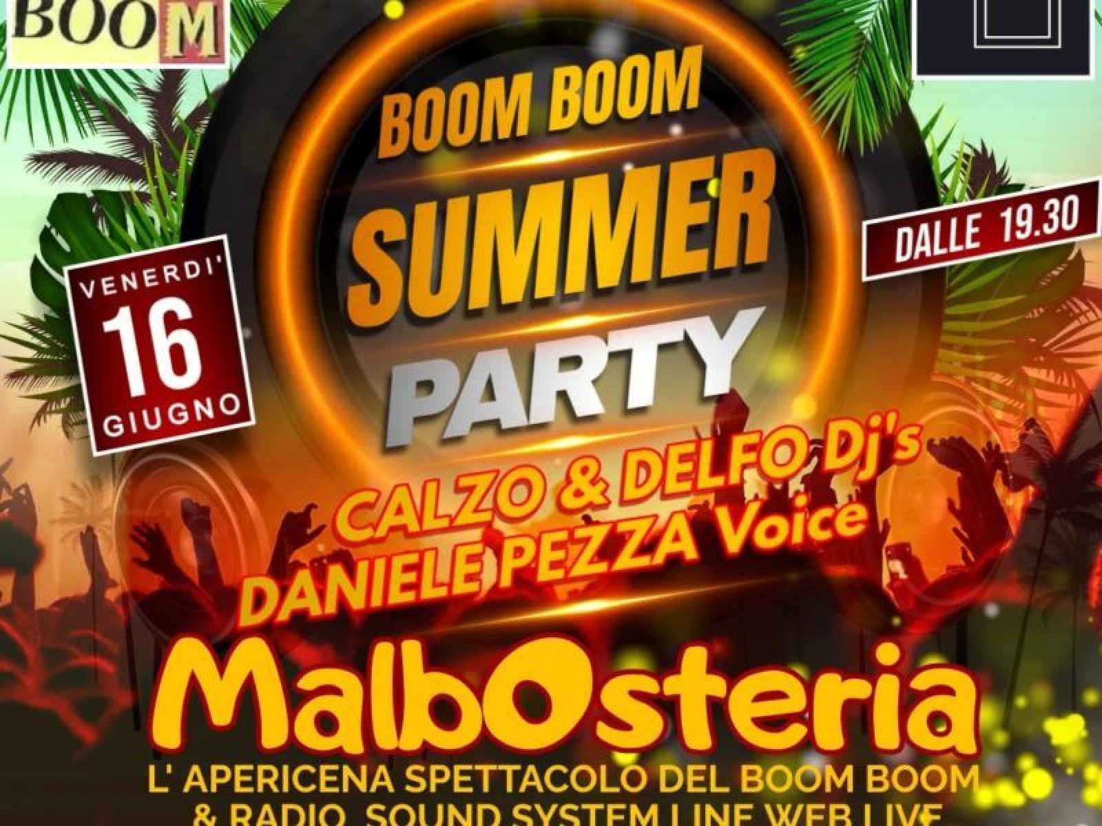 BOOM BOOM SUMMER PARTY - InFerrara